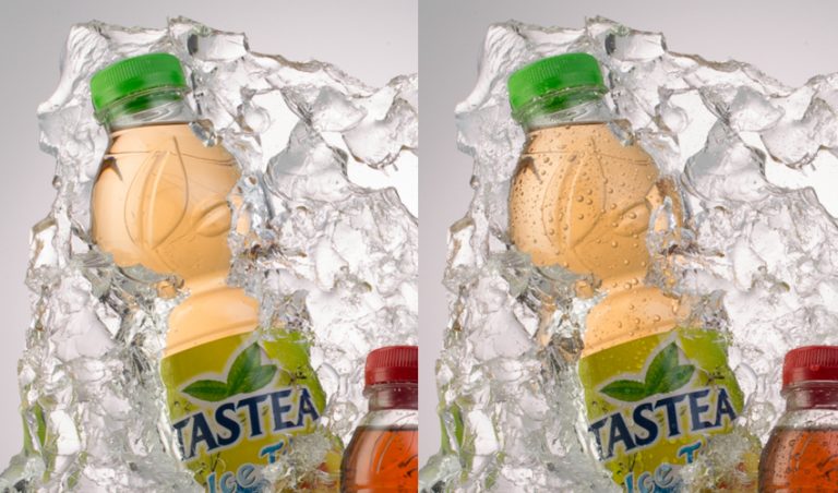 Using Artificial Ice In Advertising Photography: BTS of an Ice Tea Shot ...