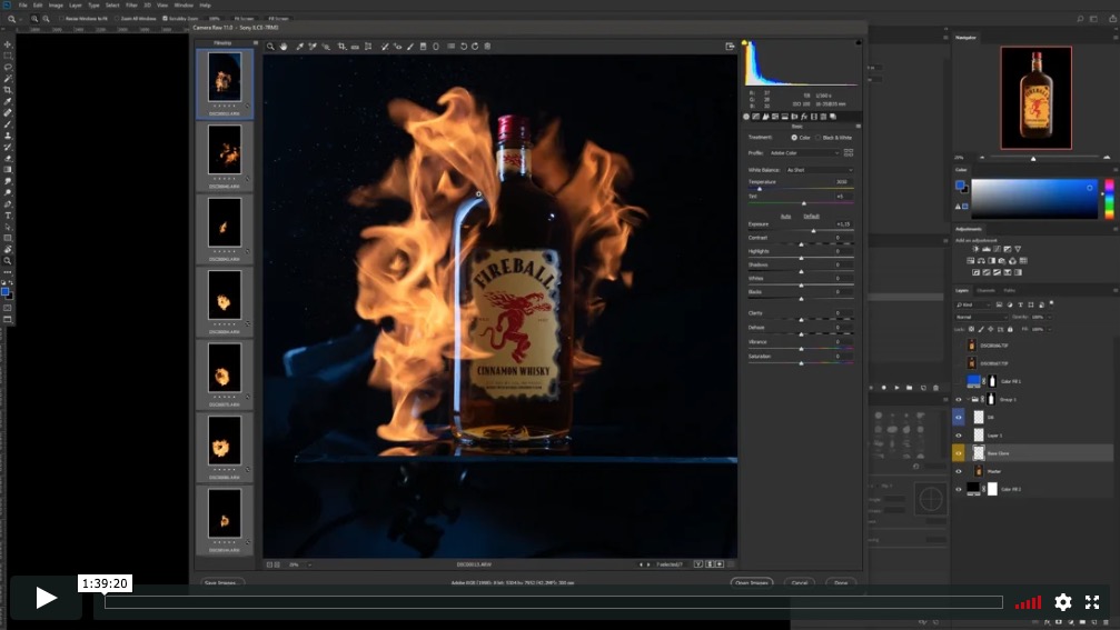 Fire in Advertising Product Photography – Pro Club Workshop #72 Photigy ...