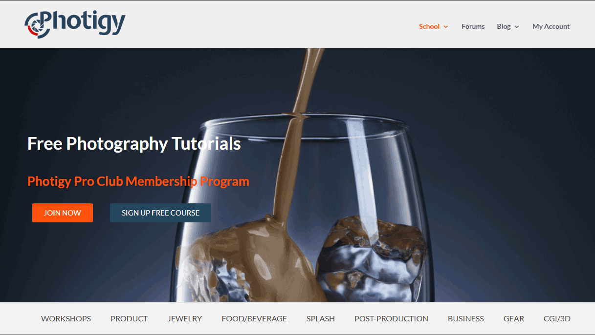 Free Studio Photography Tutorials