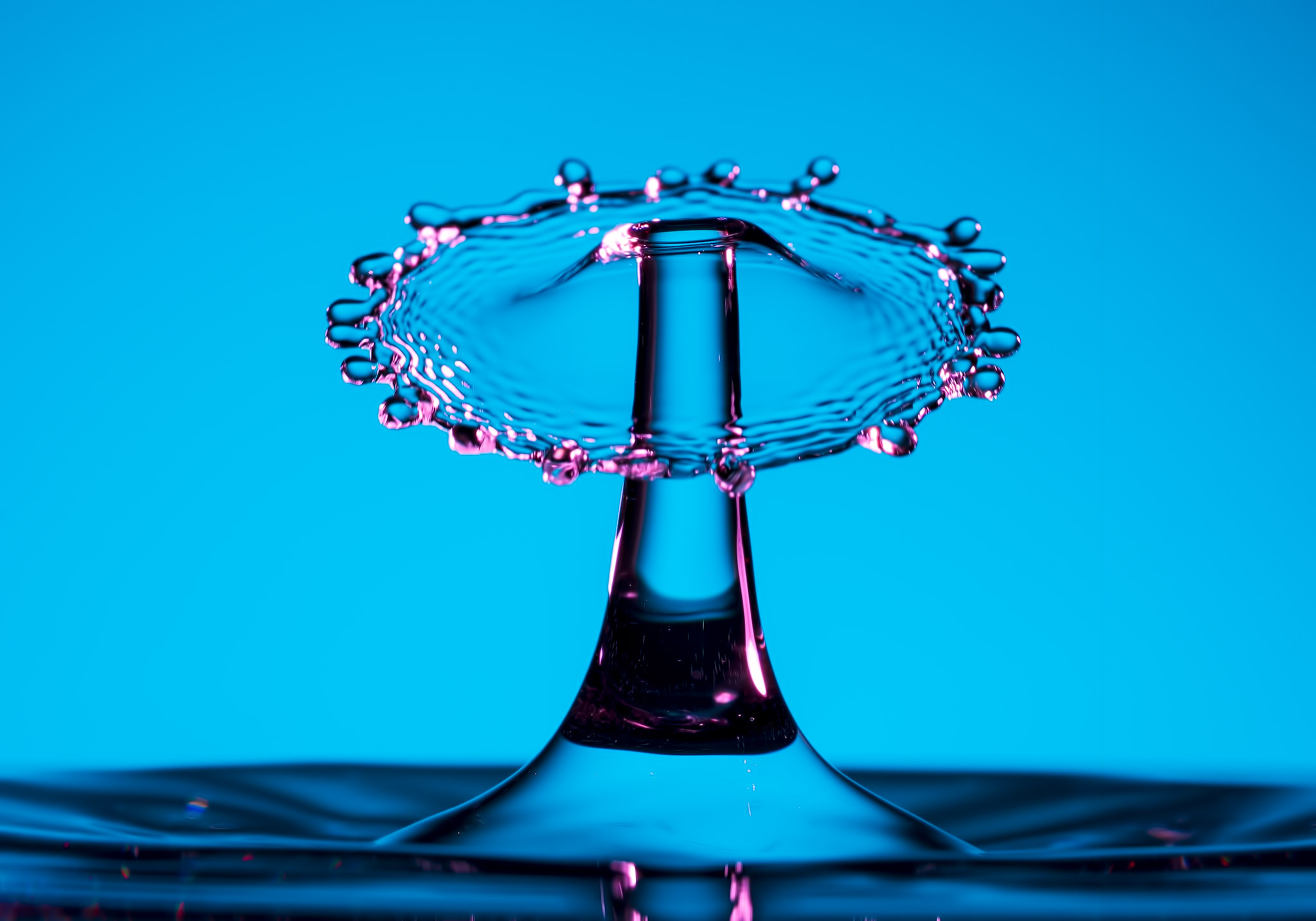 Water Drop Photography Setup